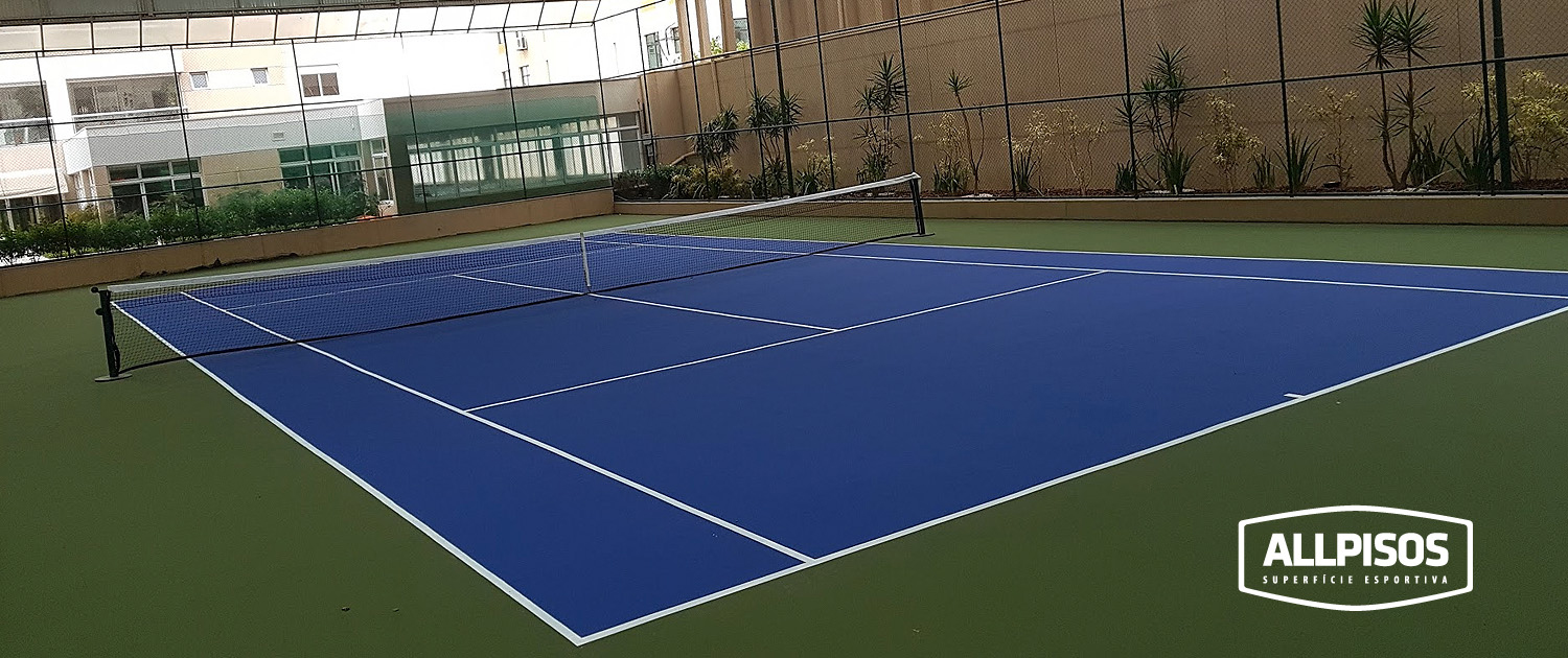 Construção e reforma de quadras de tenis em Piso Asfáltico