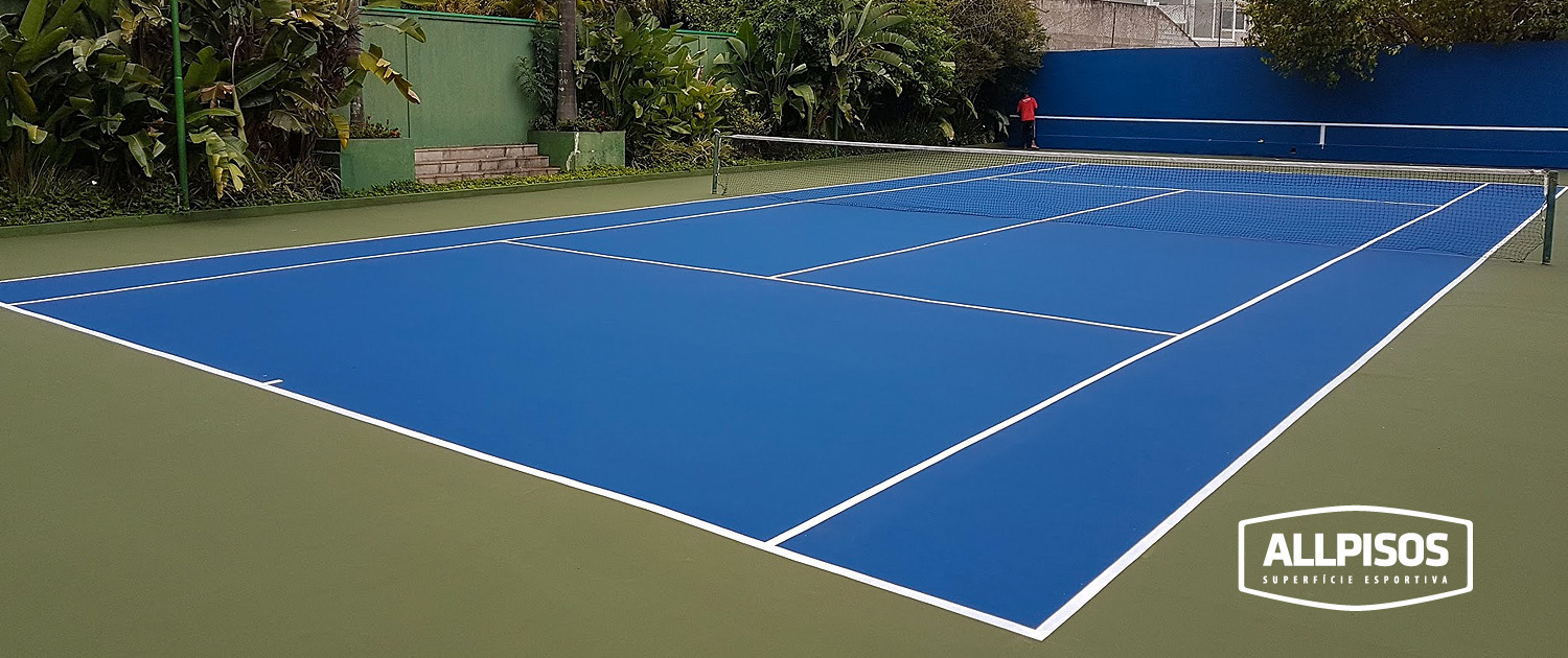 Construção e reforma de quadras de tenis em Piso Asfáltico